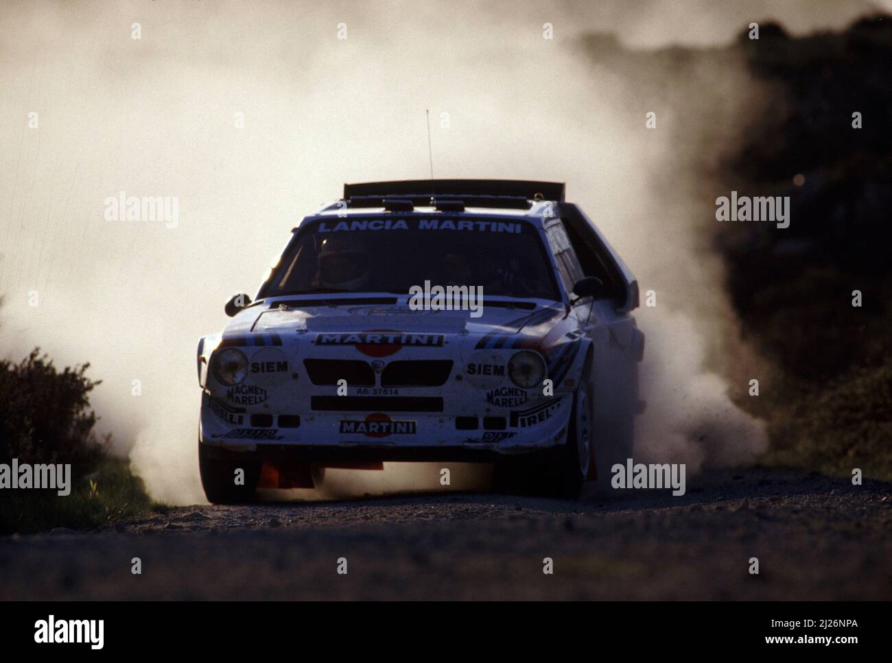 Henri Toivonen (FIN) Sergio Cresto (USA) Lancia Delta S4 GrB Team ...