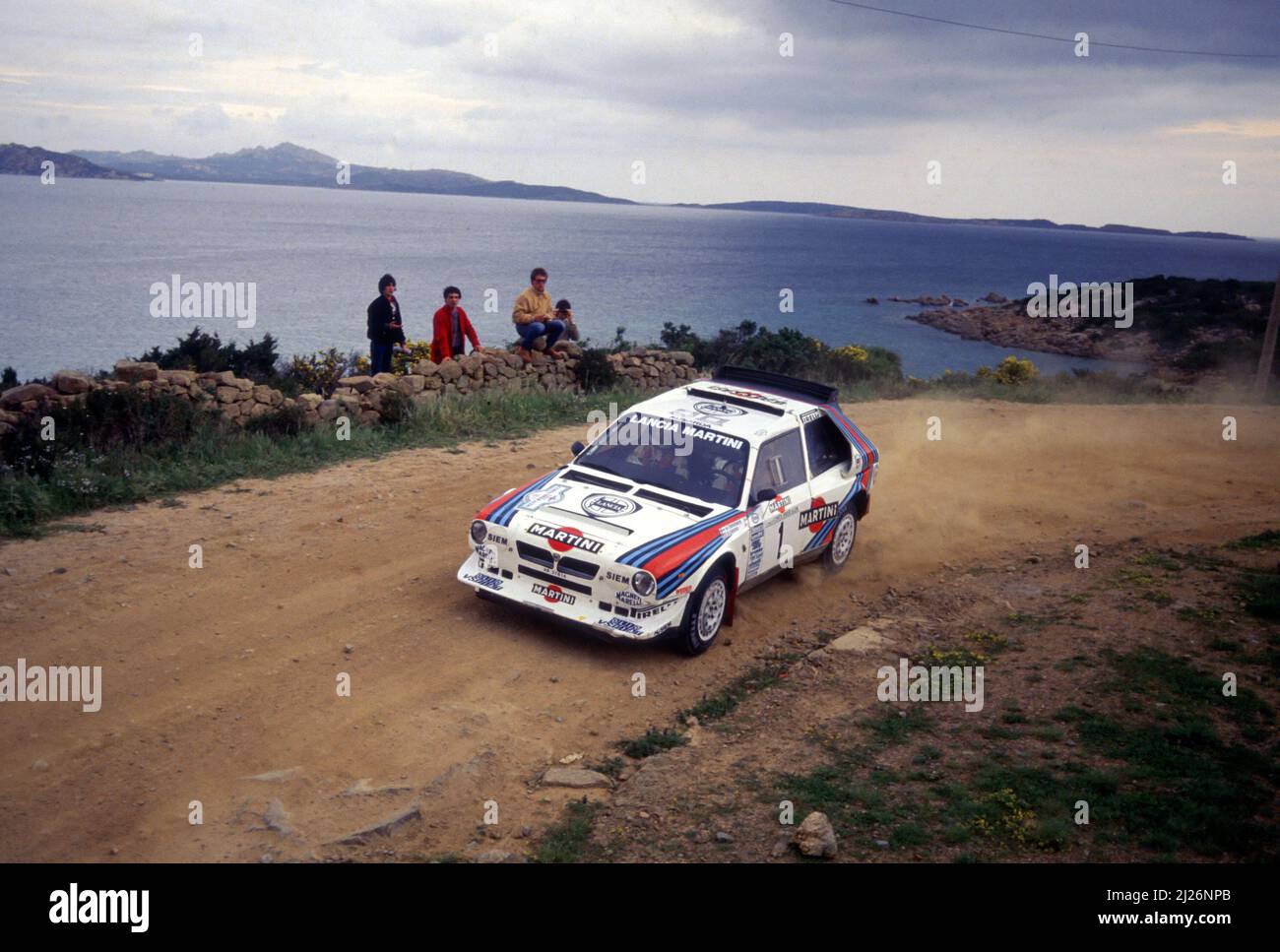 Henri Toivonen (FIN) Sergio Cresto (USA) Lancia Delta S4 GrB Team ...