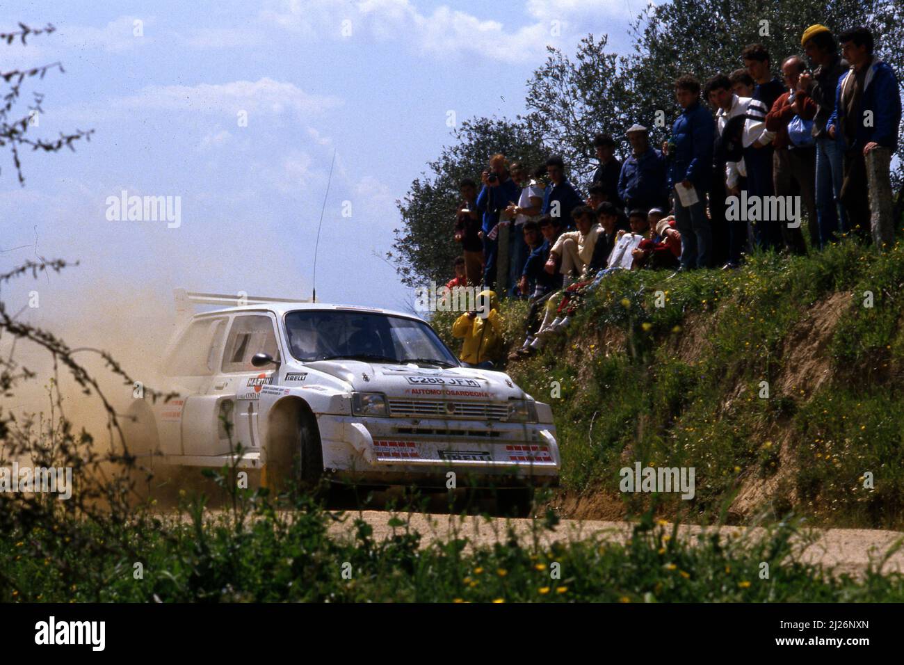 Geoff Fielding (GBR) John Robinson (GBR) Austin Rover MG Metro 6R4 GrB ...