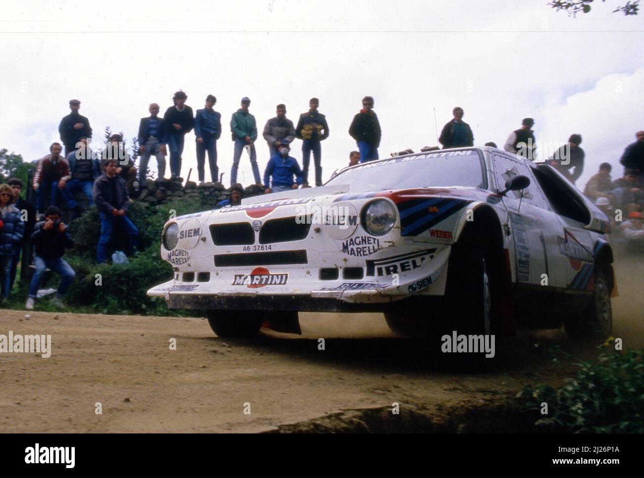 Henri Toivonen (FIN) Sergio Cresto (USA) Lancia Delta S4 GrB Team ...