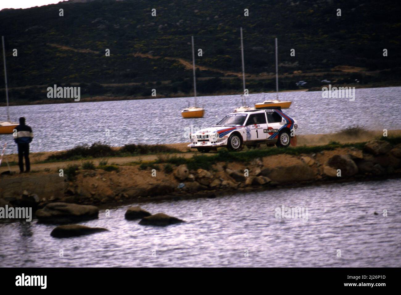 Henri Toivonen (FIN) Sergio Cresto (USA) Lancia Delta S4 GrB Team ...