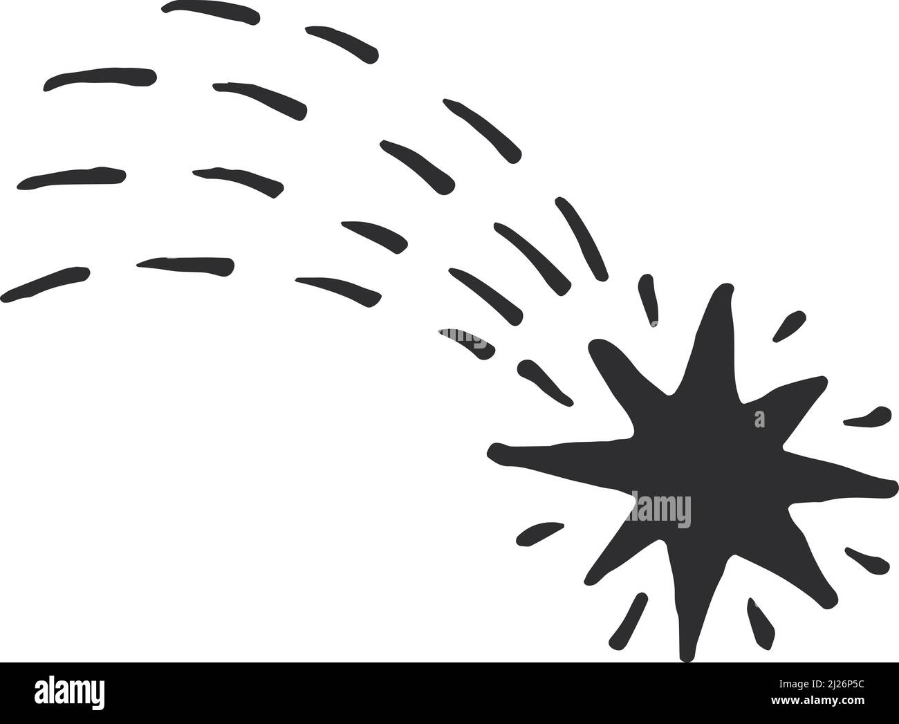 Vintage star comet Cut Out Stock Images & Pictures - Alamy