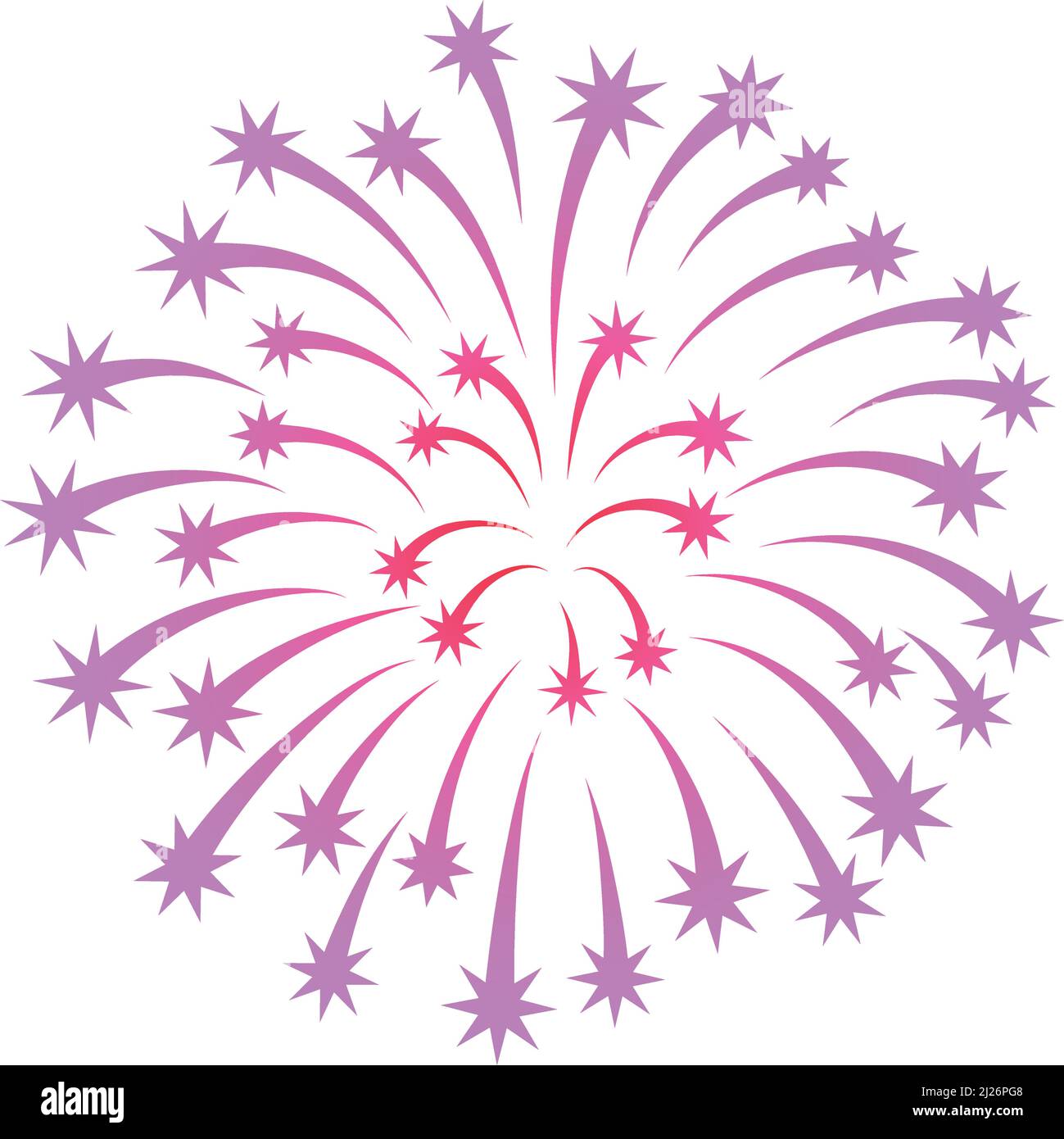 Firework icon. Colorful sky sparks. Party light Stock Vector Image ...