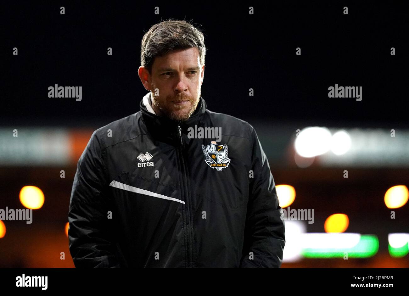 File photo dated 01-02-2022 of Port Vale manager Darrell Clarke who is ...