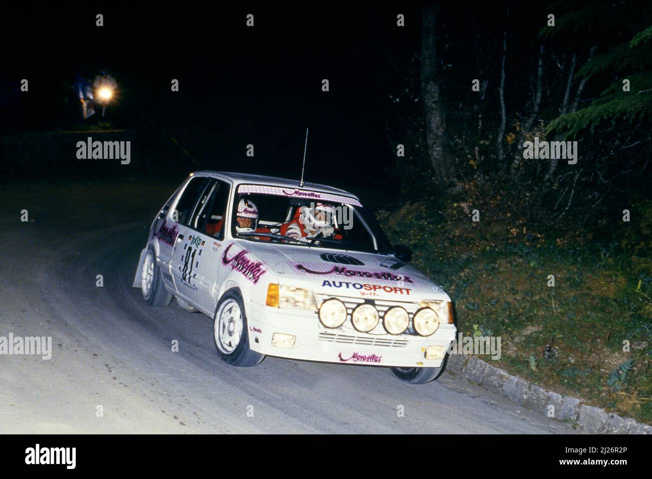 Prisca Taruffi (ITA) M Lungo (ITA) Peugeot 205 GTI GrA Autosport Vieffe ...