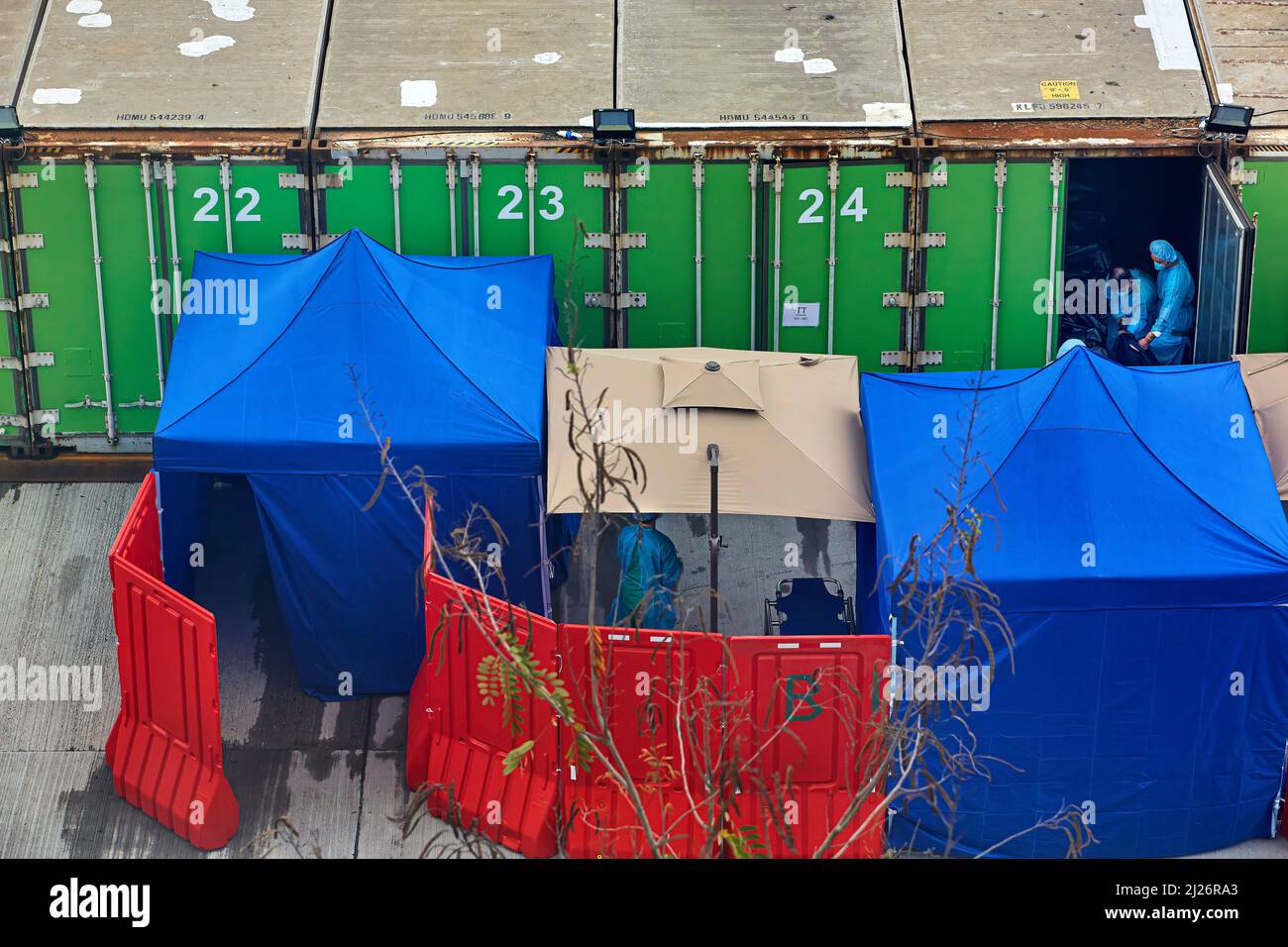 Refrigerated container High Resolution Stock Photography and Images - Alamy