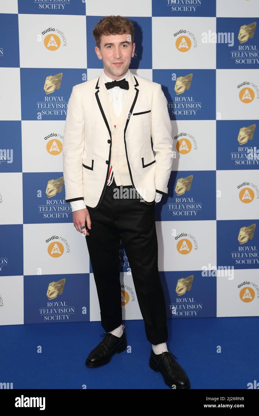 Actor Callum Scott Howells arriving for the Royal Television Society ...