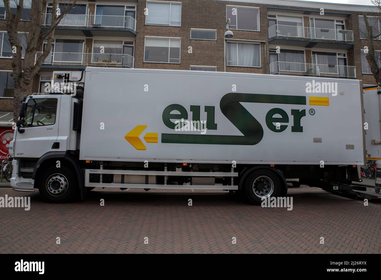 Euser Company Truck At Amsterdam The Netherlands 29-3-2022 Stock Photo ...
