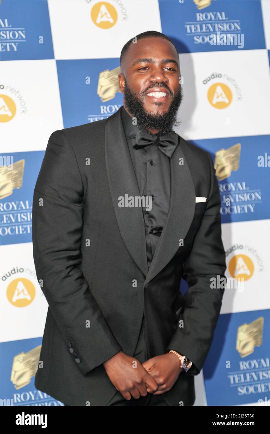 Comedian Mo Gilligan arriving for the Royal Television Society ...