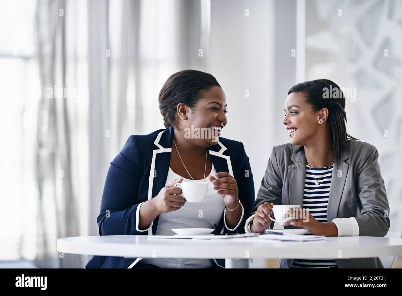 Office Workers Laughing