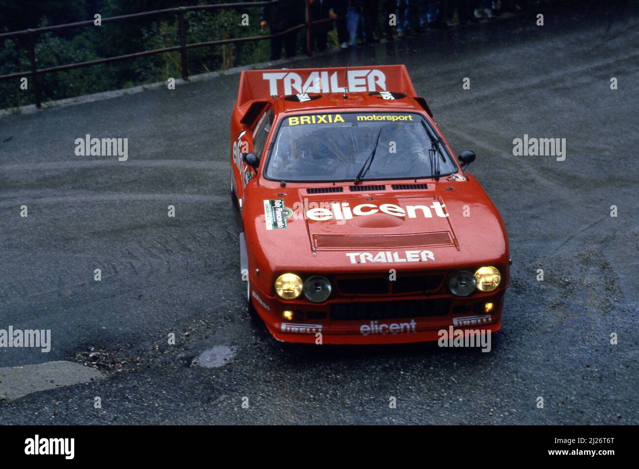 Giacomo Bossini (ITA) Ugo Pasotti (ITA) Lancia Rally 037 GrB Brixia ...