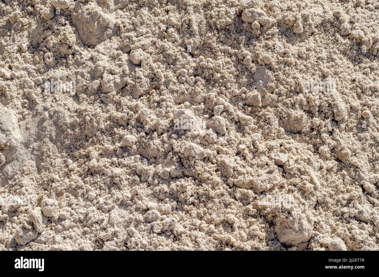Sand. Abstract background. Extraction of natural materials Stock Photo ...