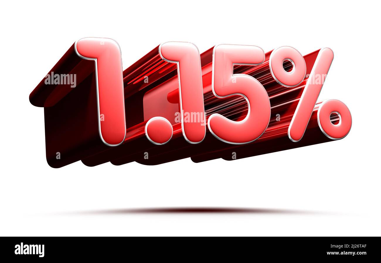 15 percent on white background hi-res stock photography and images - Alamy