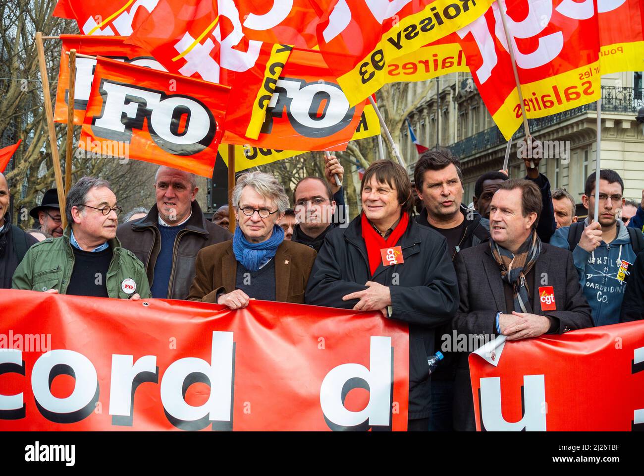 Cgt paris hi-res stock photography and images - Alamy