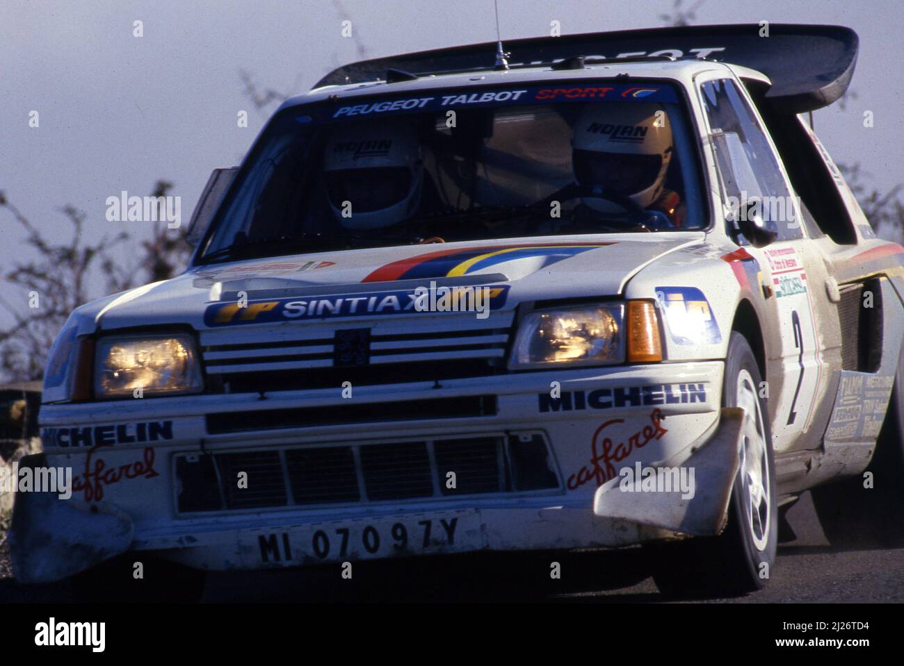 Andrea Zanussi (ITA) Paolo Poppi Amati (ITA) Peugeot 205 T16 E2 Peugeot ...