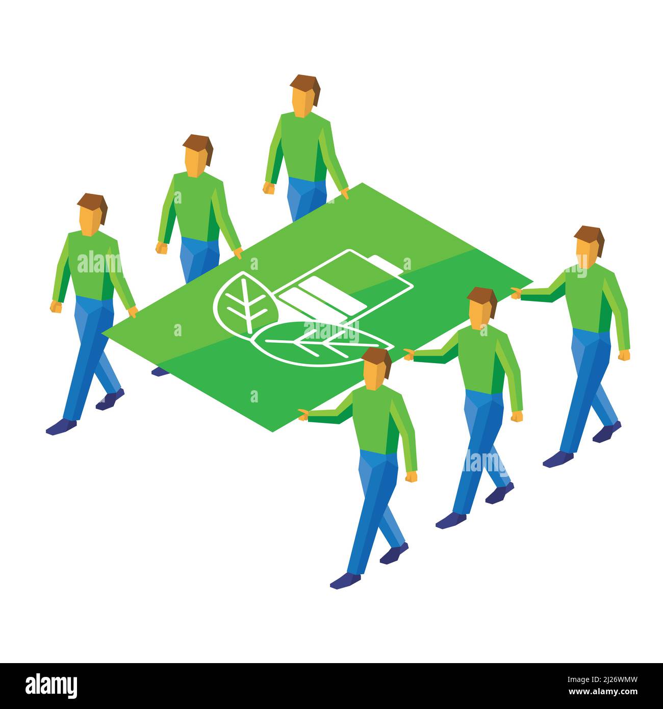 Standard bearer bearers Stock Vector Images - Alamy