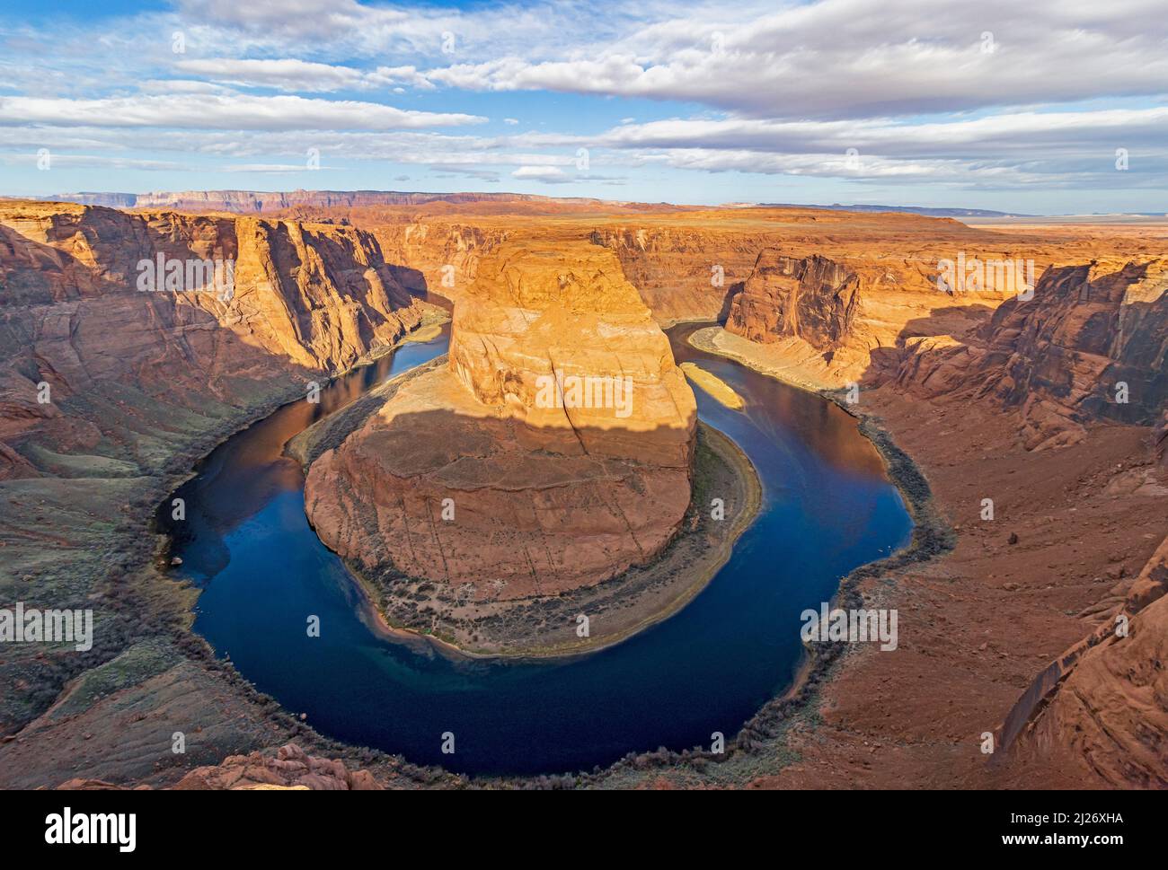 View From The Horseshoe Bend Overlook In Arizona Stock Photo - Alamy
