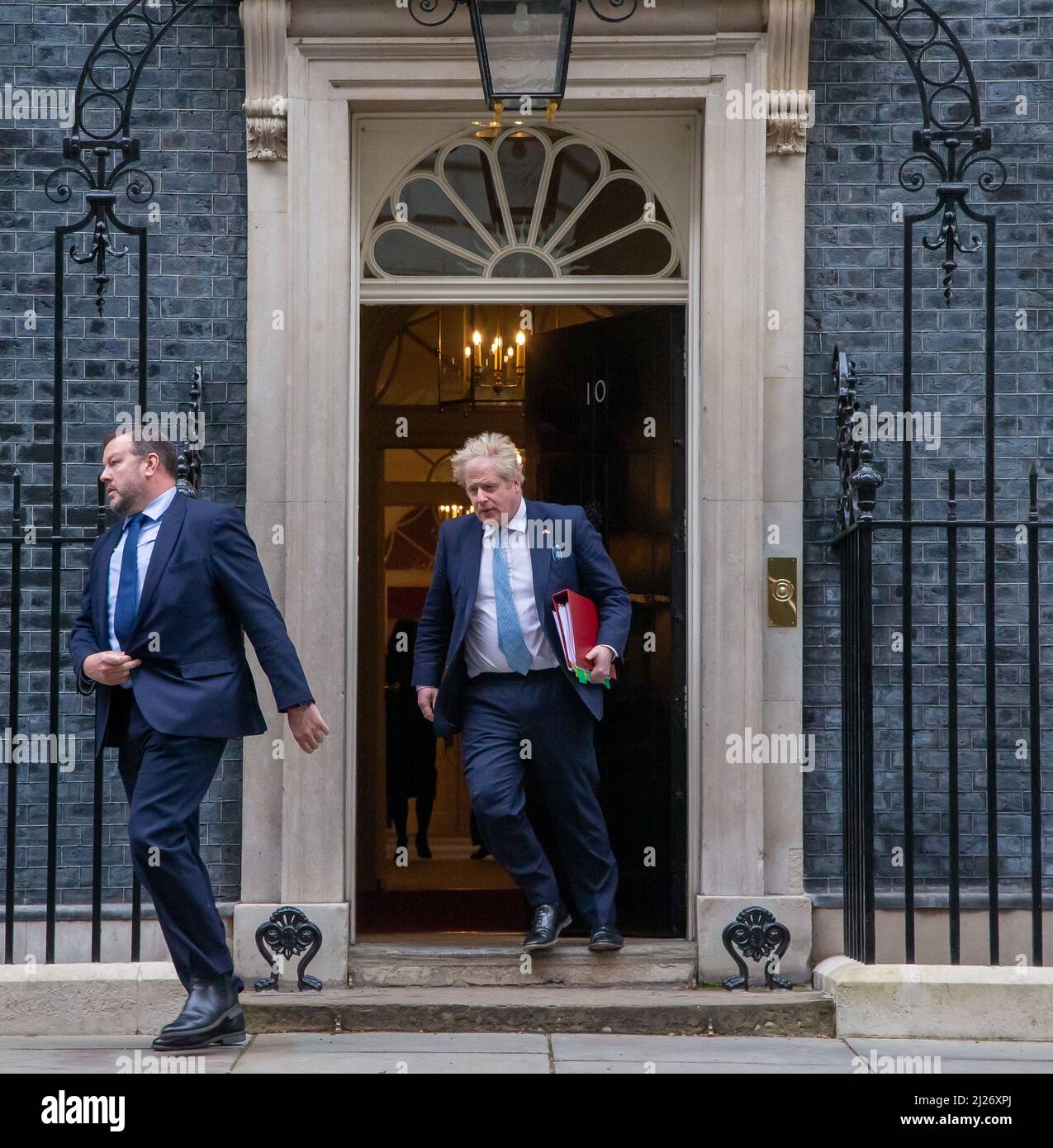London, England, UK. 30th Mar, 2022. UK Prime Minister BORIS JOHNSON ...