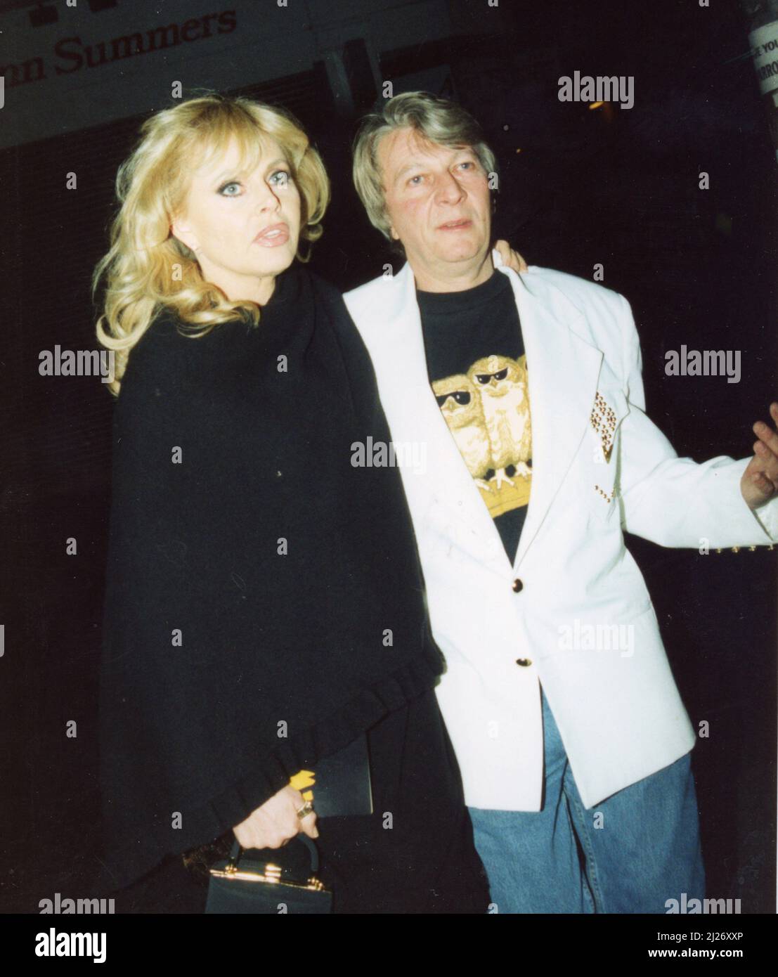 London, UK. LIBRARY. Britt Ekland. Mid 1990s. Ref:LMK11-SLIB290322-001 ...