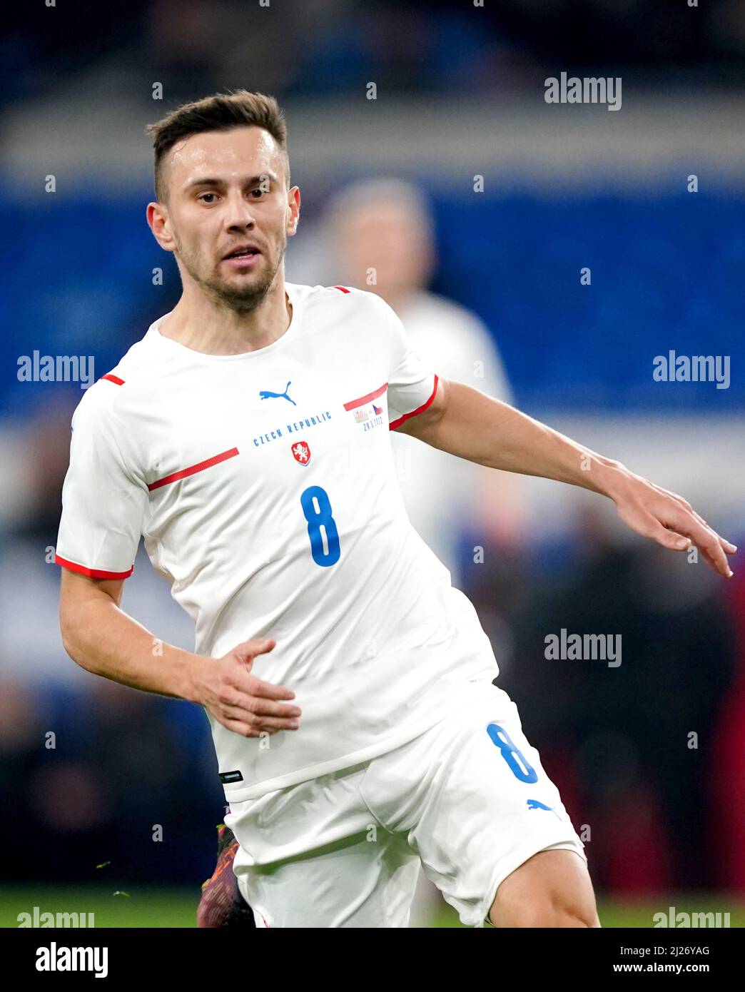 Czech Republic's Jakub Pesek during the international friendly match at ...
