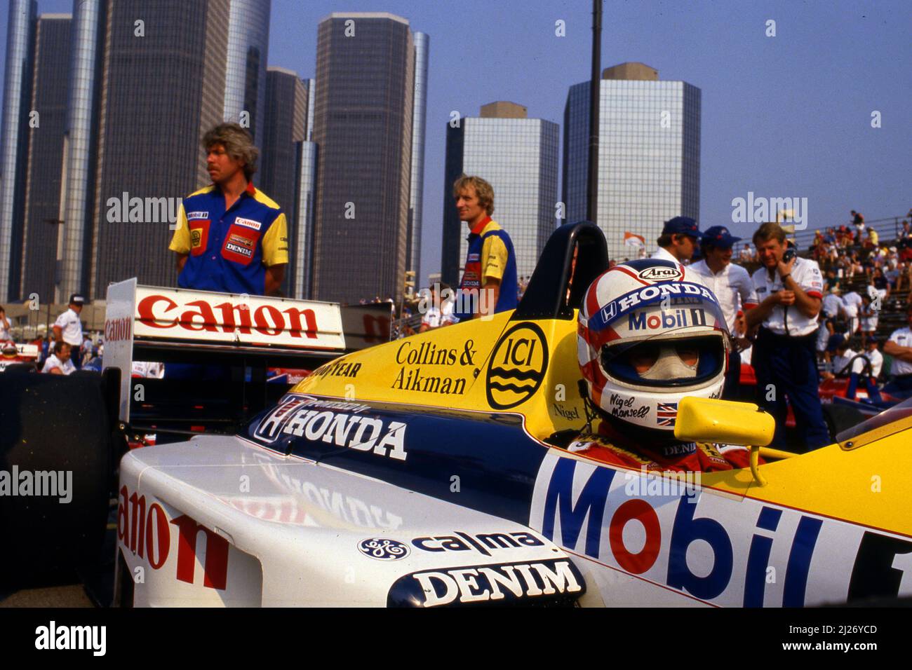 Williams fw11 hi-res stock photography and images - Alamy