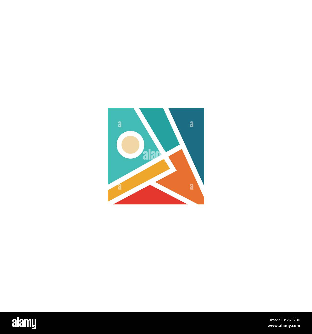 a Contemporary Art logo or icon design Stock Vector Image & Art - Alamy