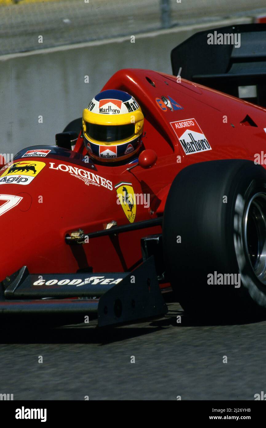 Michele alboreto ferrari hi-res stock photography and images - Alamy