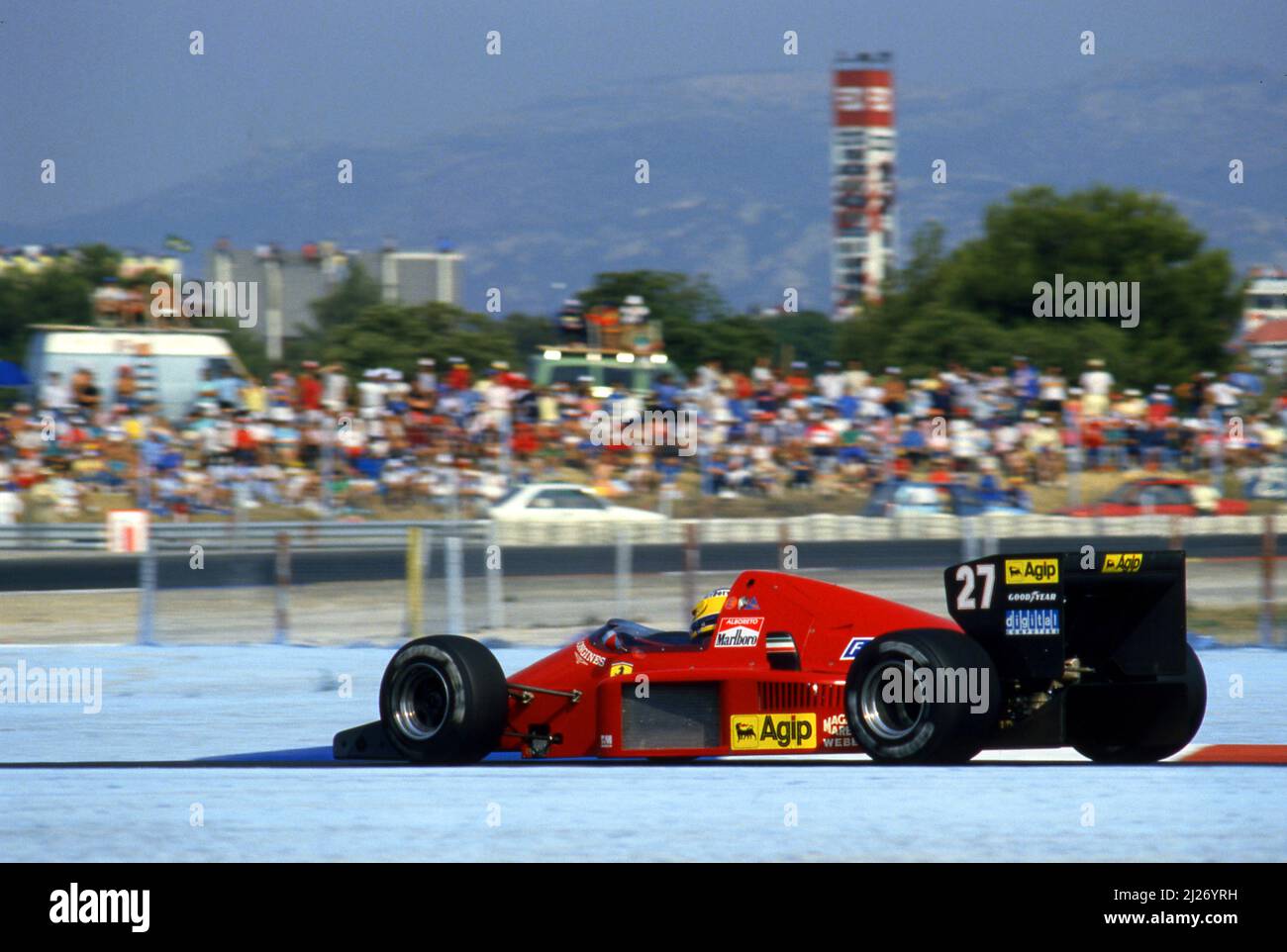 Michele alboreto ferrari hi-res stock photography and images - Alamy