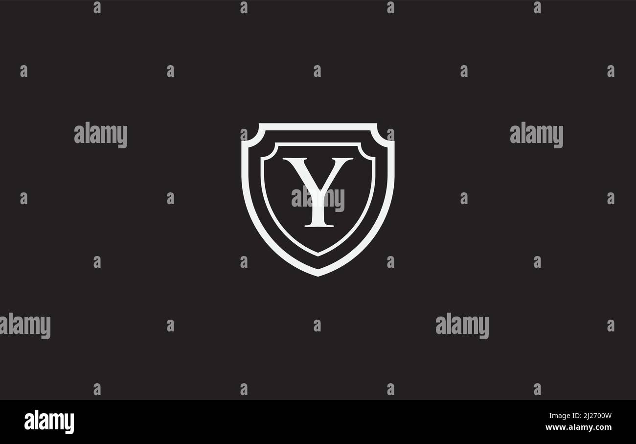 Double shield logo vector hi-res stock photography and images - Alamy