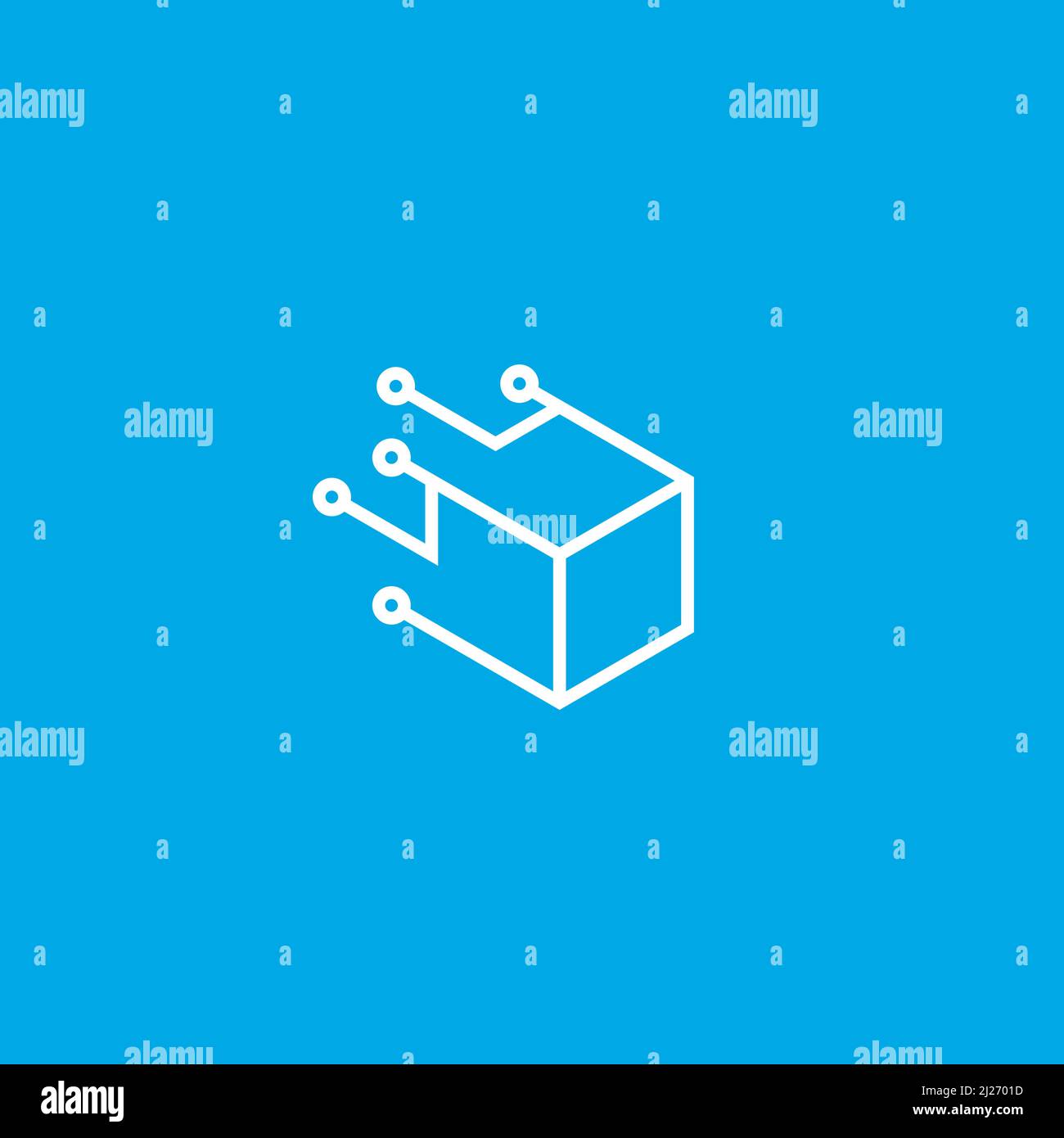 Box and Technology logo or icon design Stock Vector Image & Art - Alamy