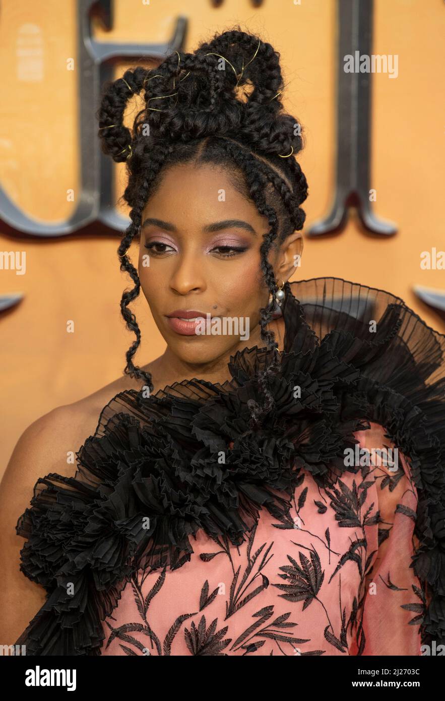 London, UK. Jessica Williams at the 'Fantastic Beasts: The Secret of ...