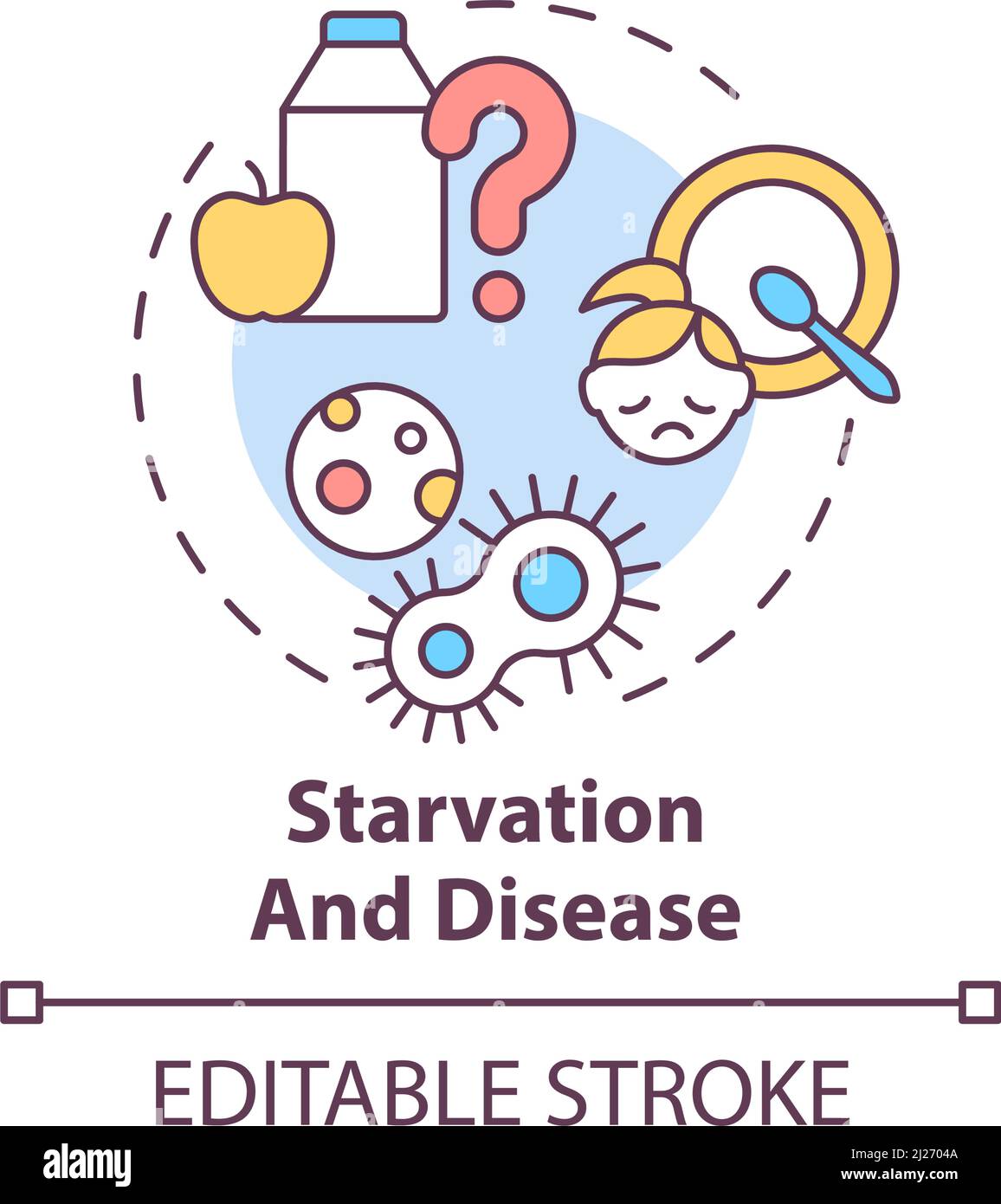 Starvation Stock Vector Images - Alamy
