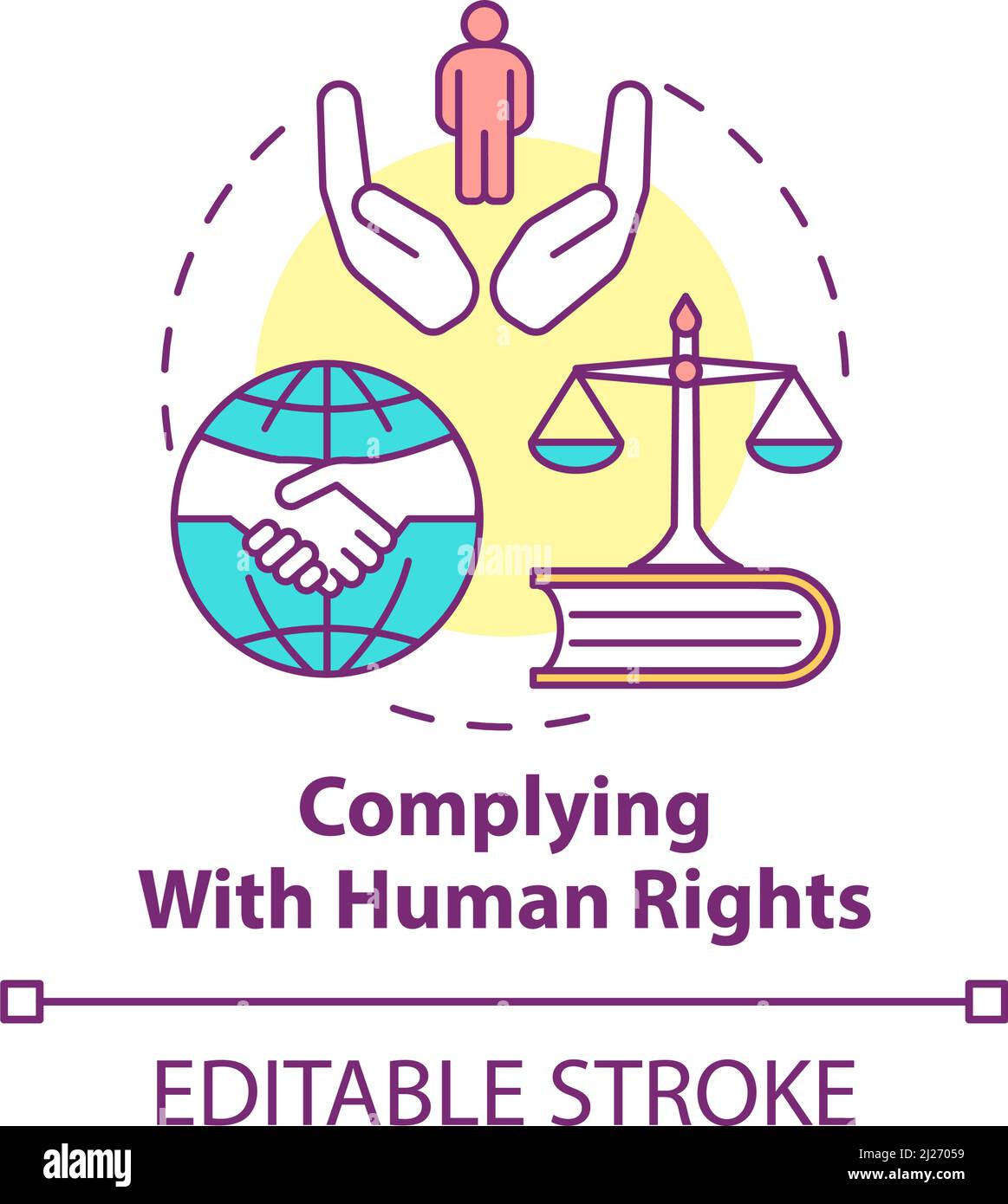 Human rights resolution Stock Vector Images - Alamy