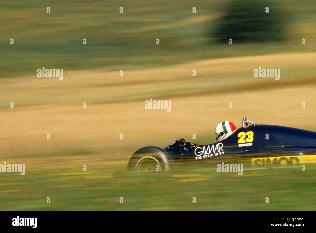 Andrea de Cesaris (ITA) Minardi M185B Motori Moderni Stock Photo - Alamy