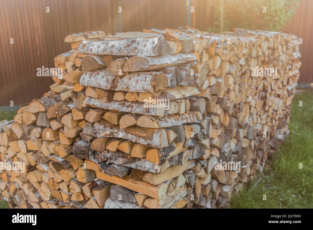 Rural firewood storage hi-res stock photography and images - Alamy