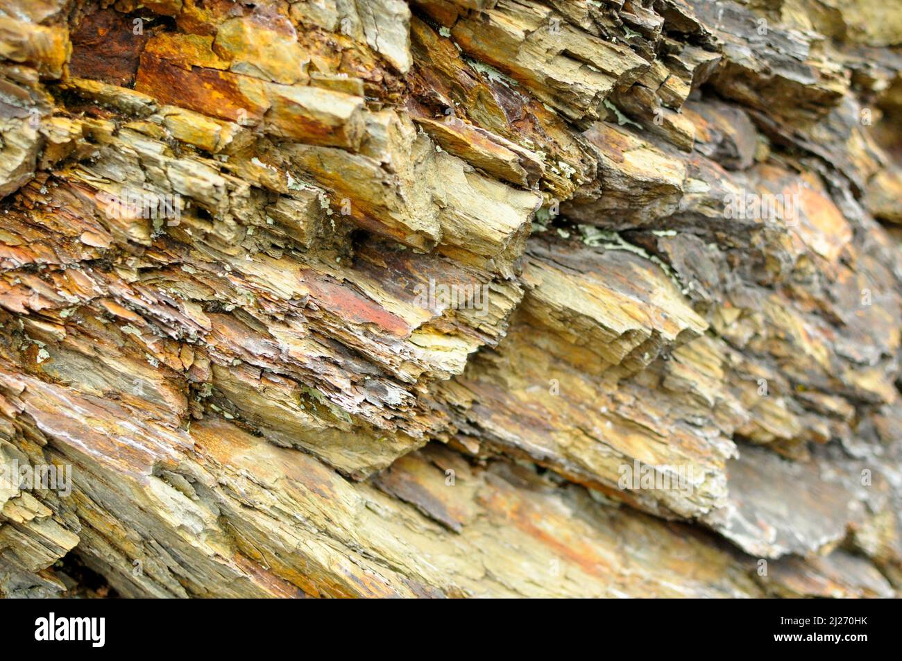 Rock formation in Smoky Mountain National Park Stock Photo - Alamy