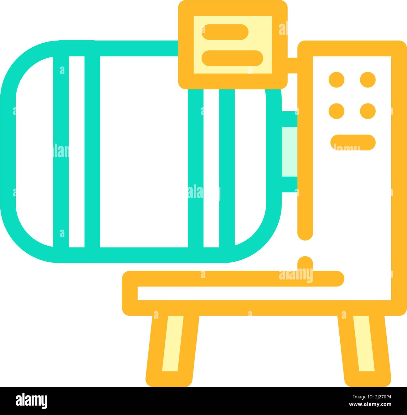 massagers equipment color icon vector illustration Stock Vector Image ...