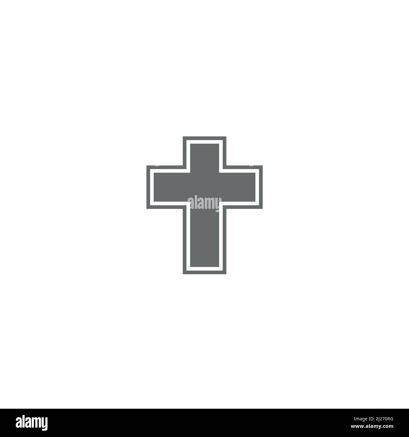 Cross logo hi-res stock photography and images - Alamy