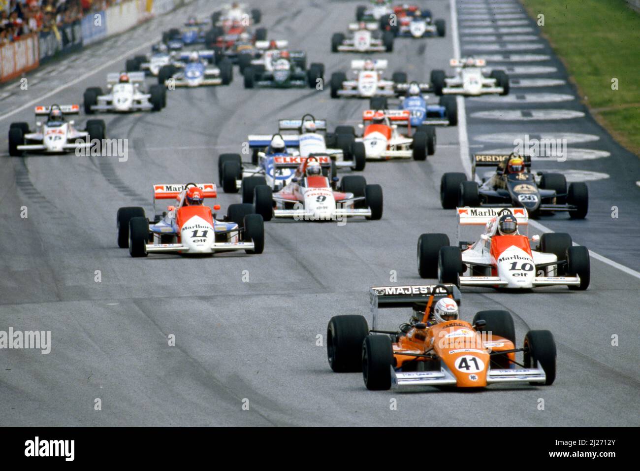 Pierluigi Martini (ITA) Ralt RT30 Ford Cosworth Pavesi Racing 1st ...