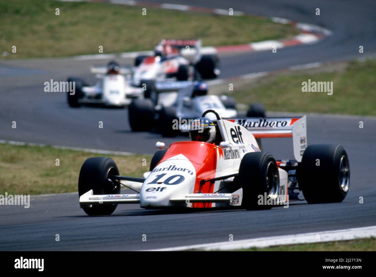 Michel Ferte'(FRA) March85B Ford Cosworth Equipe Oreca Stock Photo - Alamy