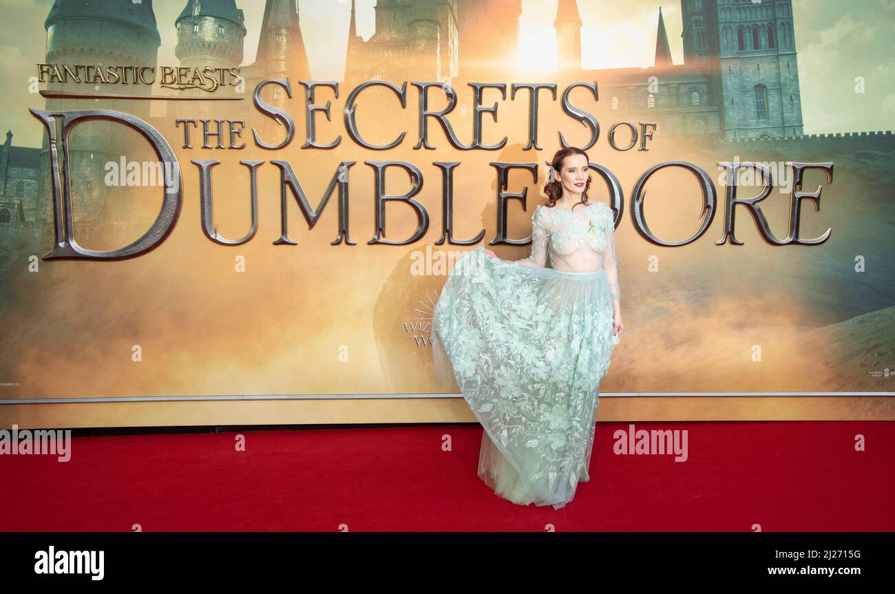 London, UK. Maja Bloom at the 'Fantastic Beasts: The Secret of ...