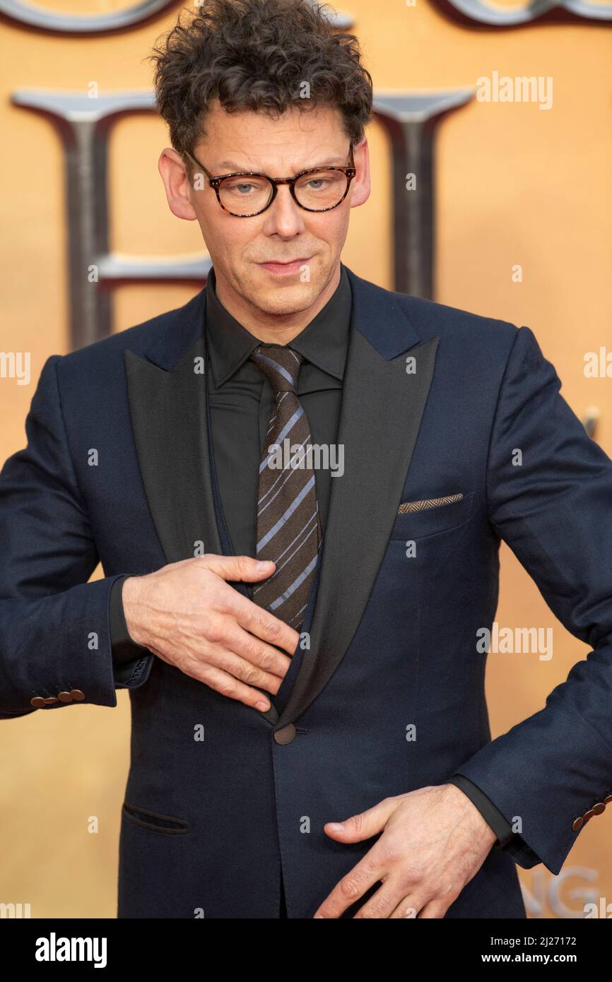 London, UK. Richard Coyle at the 'Fantastic Beasts: The Secret of ...