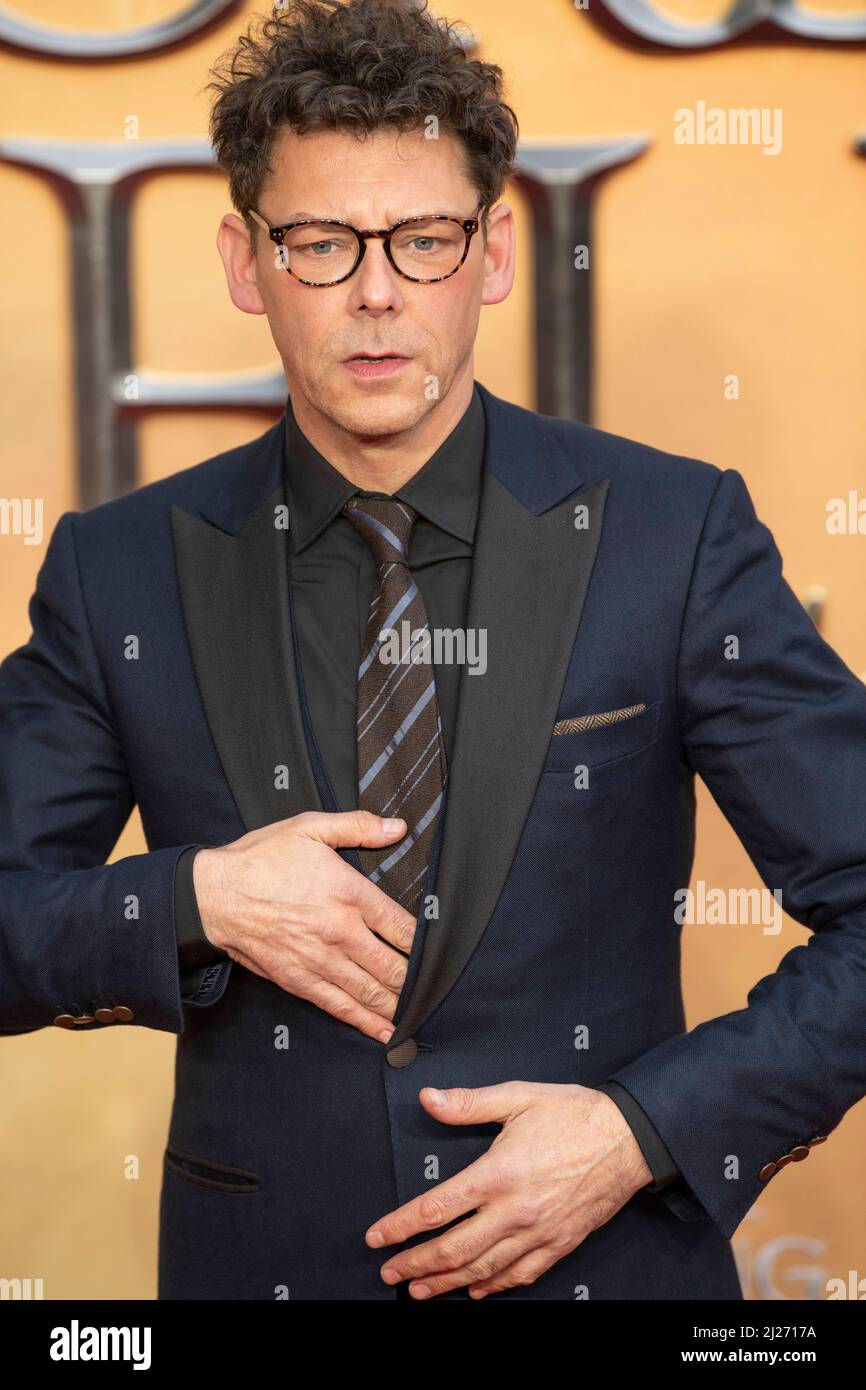 London, UK. Richard Coyle at the 'Fantastic Beasts: The Secret of ...