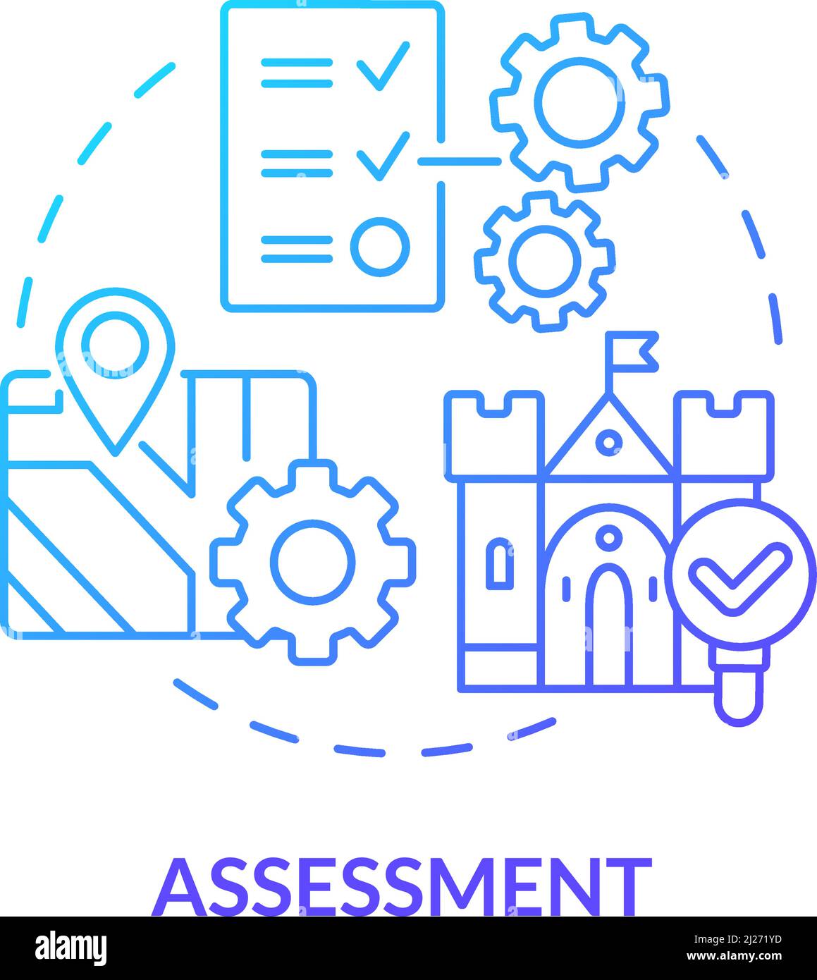 Assessment blue gradient concept icon Stock Vector Image & Art - Alamy Assessment blue gradient concept icon Stock Vector Image & Art - Alamy