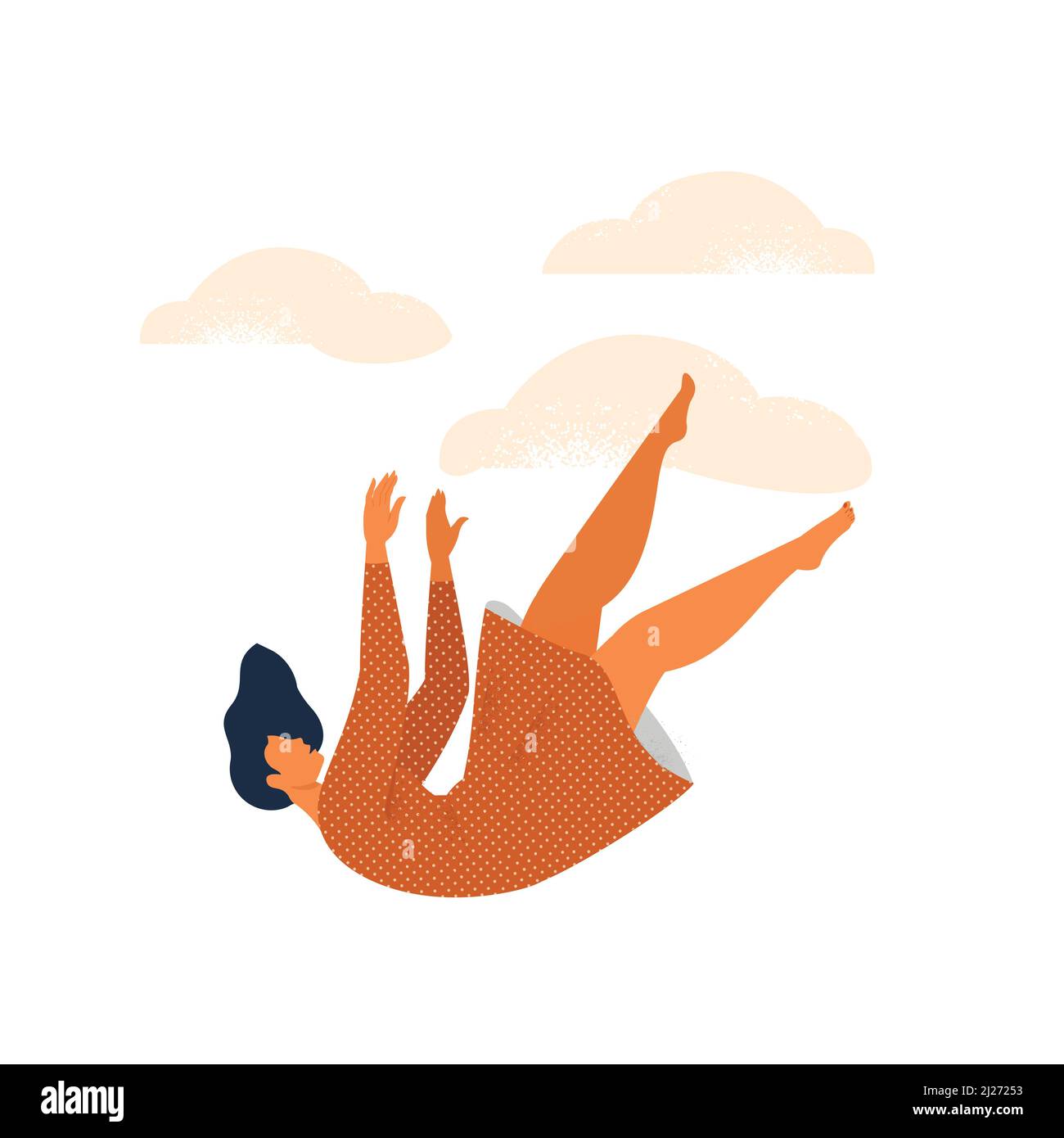 Falling backwards support hi-res stock photography and images - Alamy