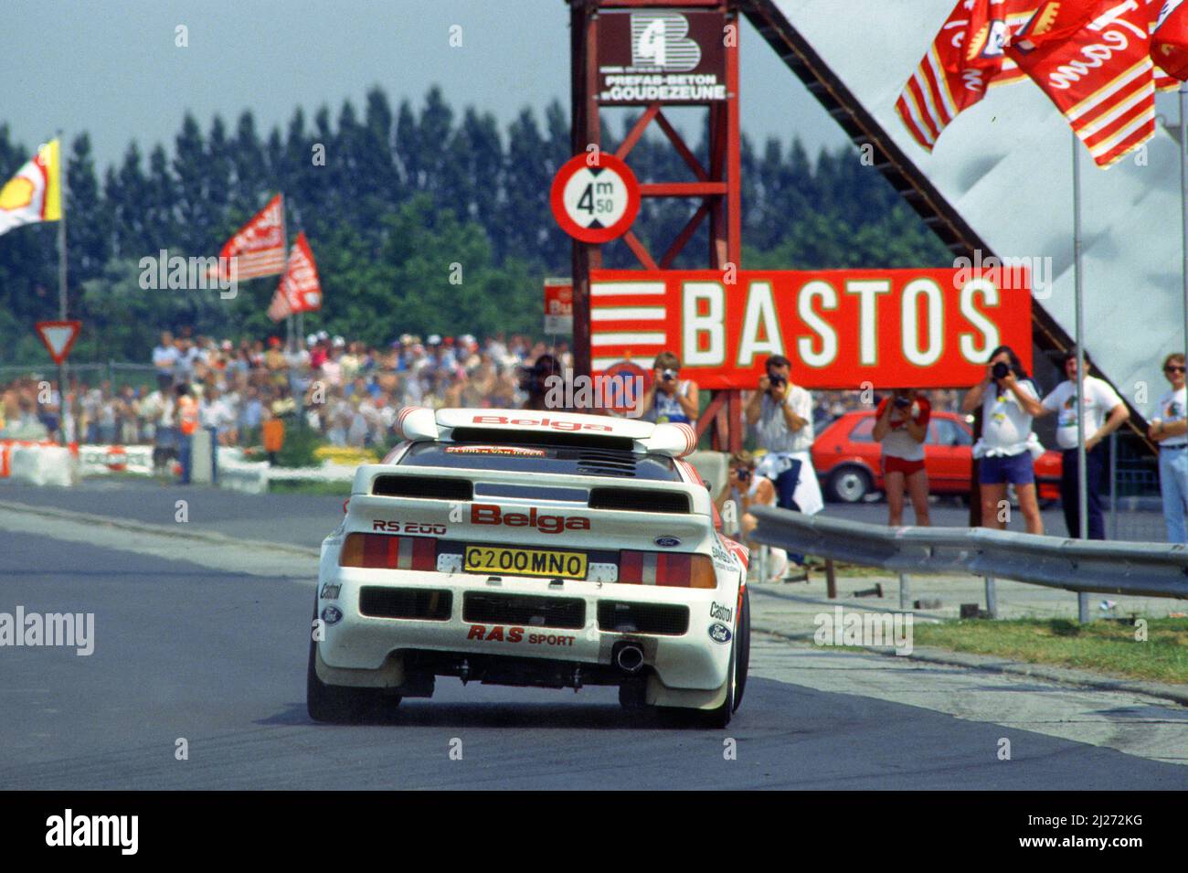 Robert Droogmans (BEL) Ronny Joosten (BEL) Ford RS 200 GrB RAS Sport ...