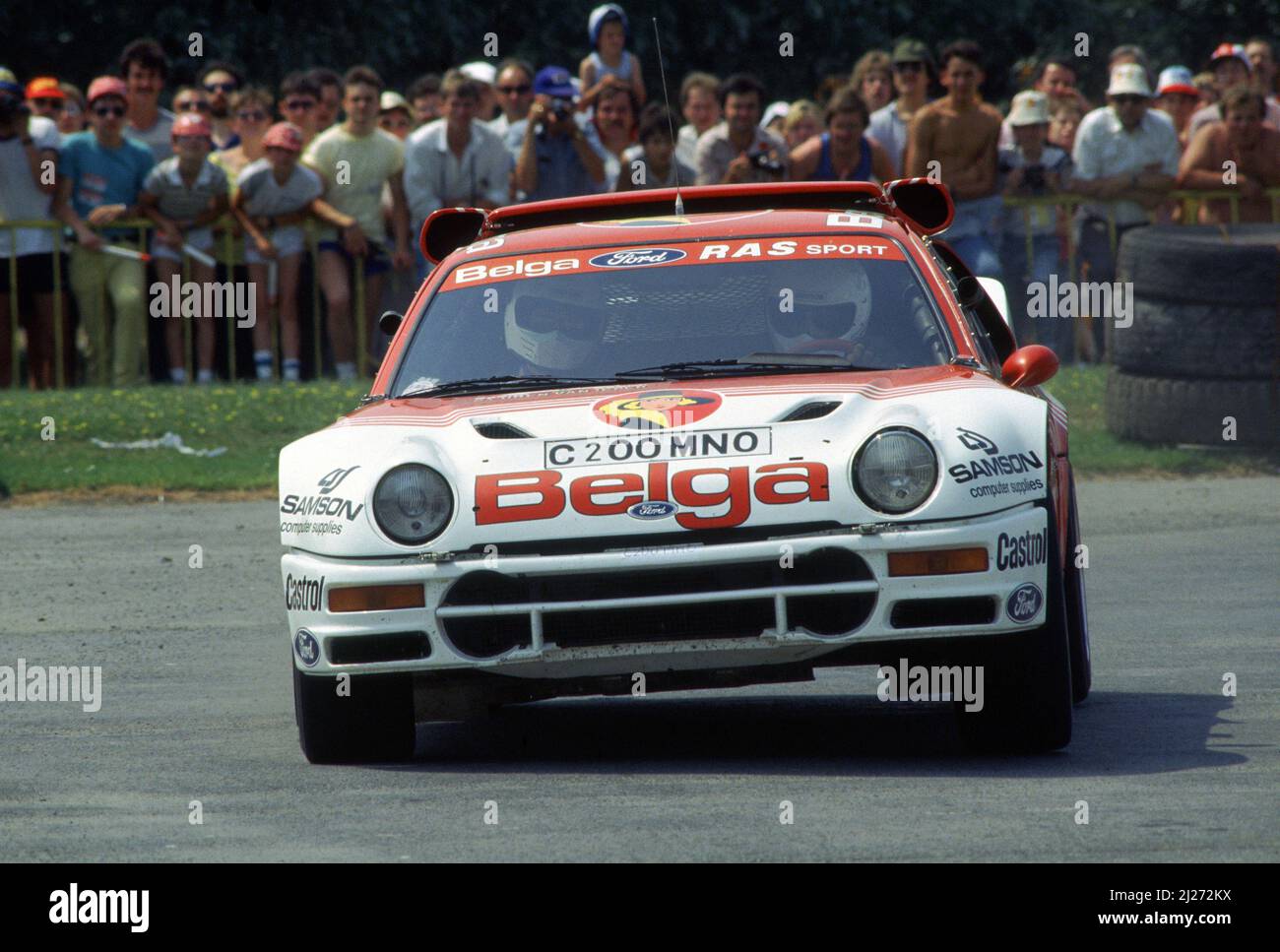 Robert Droogmans (BEL) Ronny Joosten (BEL) Ford RS 200 GrB RAS Sport ...