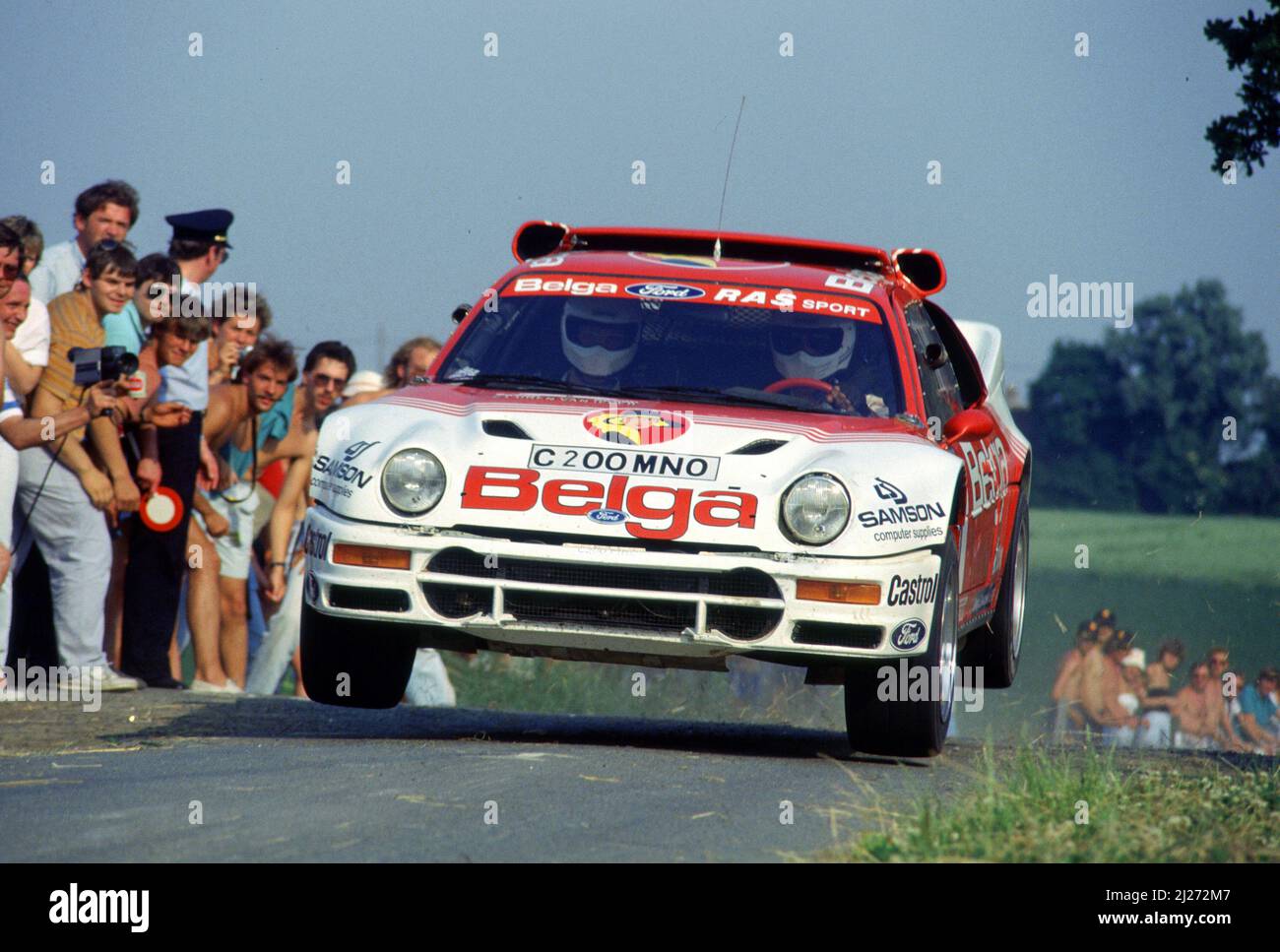 Robert Droogmans (BEL) Ronny Joosten (BEL) Ford RS 200 GrB RAS Sport ...