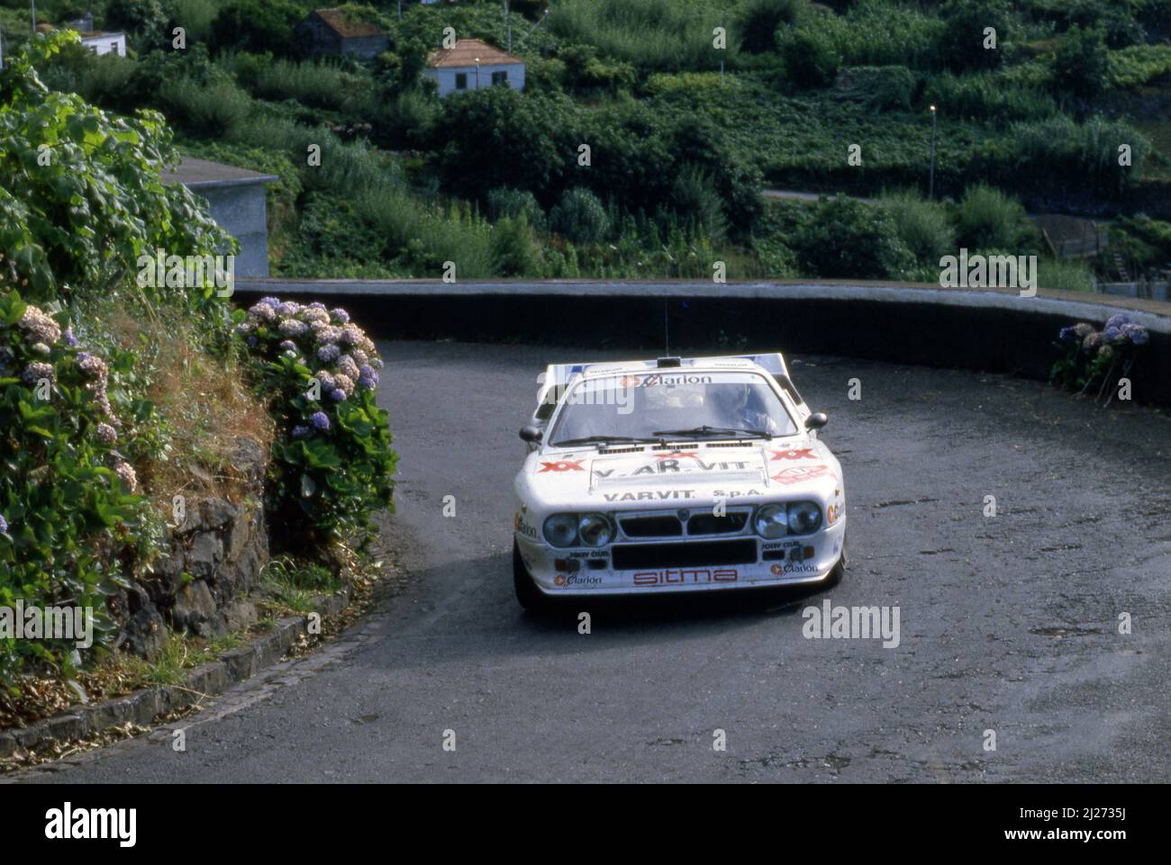 Paolo Alessandrini (ITA) Alessandro Alessandrini (ITA) Lancia Rally 037 ...
