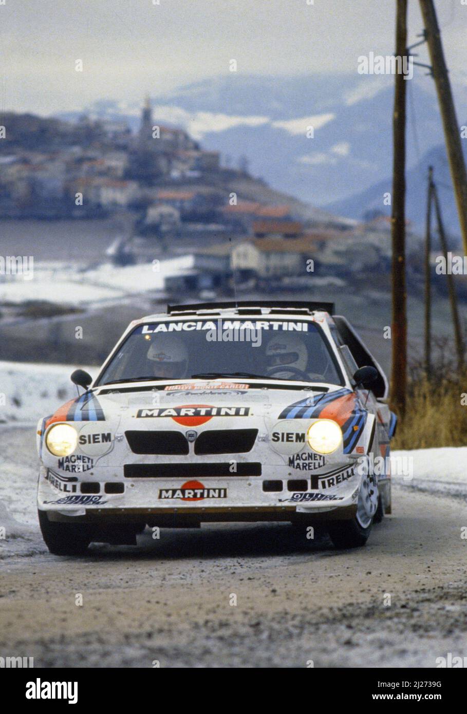 Henri Toivonen (FIN) Sergio Cresto (USA) Lancia Delta S4 GrB Lancia ...